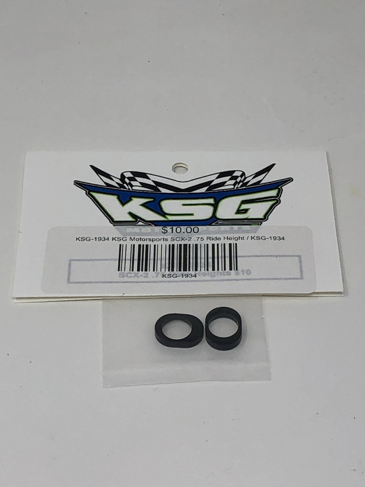 KSG-1934 KSG Motorsports SCX-2 .75 Ride Height — 997 RC Raceway