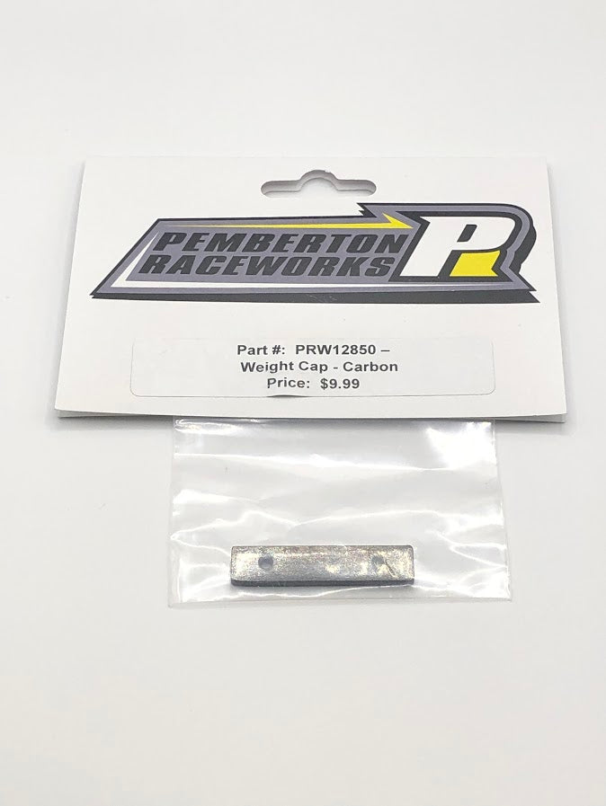 PRW12850 Pemberton Raceworks Weight Cap - Carbon — 997 RC Raceway