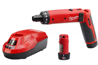 2101-22 Milwaukee M4 4V Cordless 1/4" Hex Screwdriver Kit — 997 RC Raceway