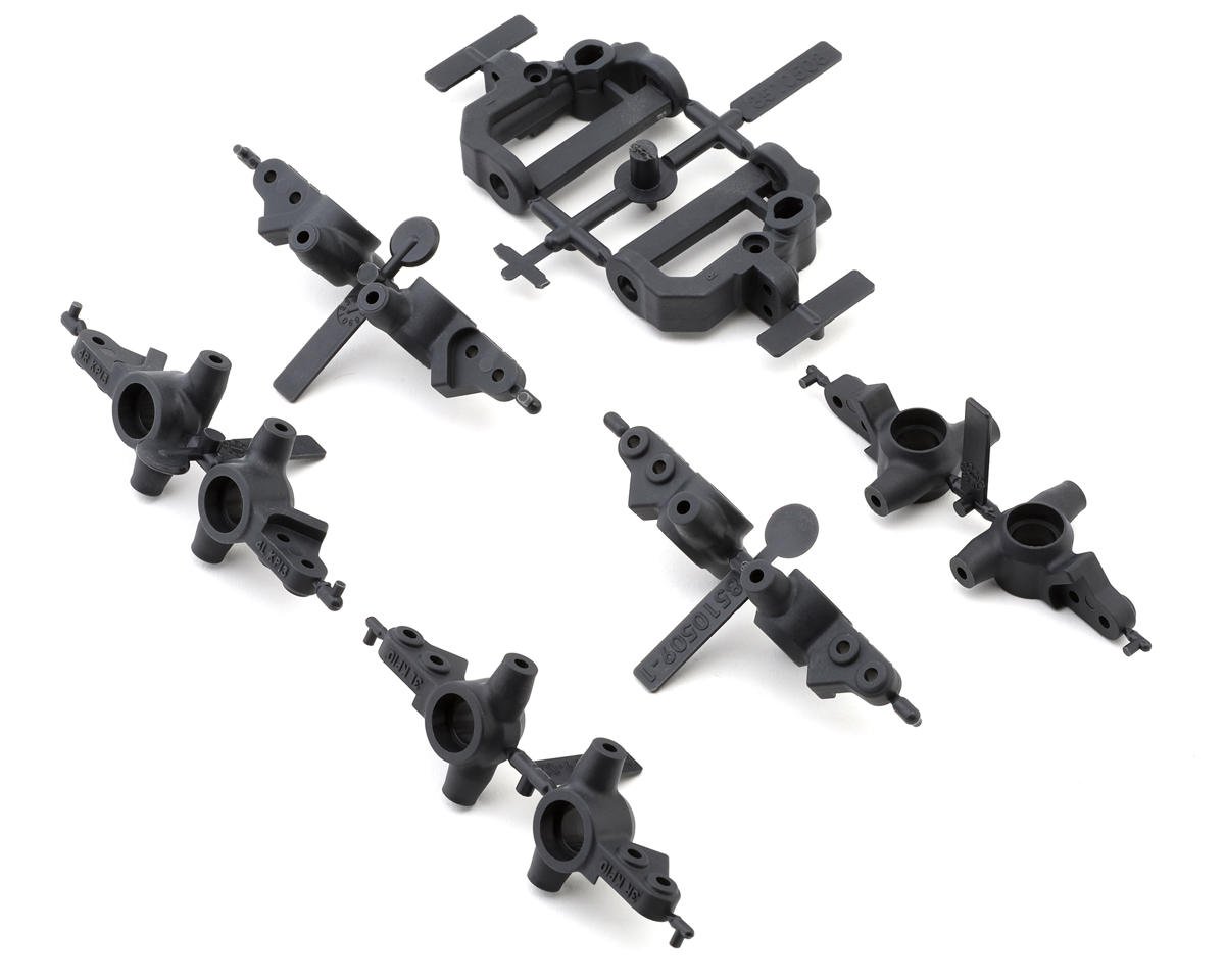 71214 Team Associated RC10T7/SC7 Factory Team Carbon V2 Caster & Steer ...